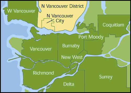 North Vancouver City -- KnowBC - the leading source of BC information